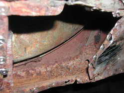 Préparation du châssis sablage