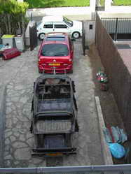 Préparation du châssis sablage